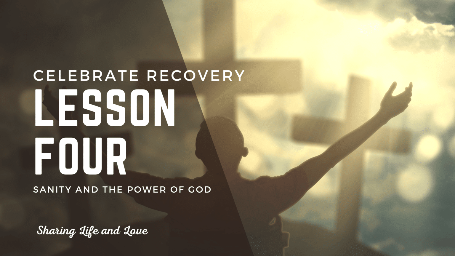 Celebrate Recovery Lesson 4: Sanity (Free Study Guide) - Sharing Life ...