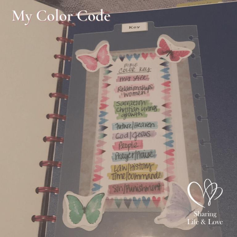 How to Color Code Your Bible (7 Awesome Ways) - Sharing Life and Love