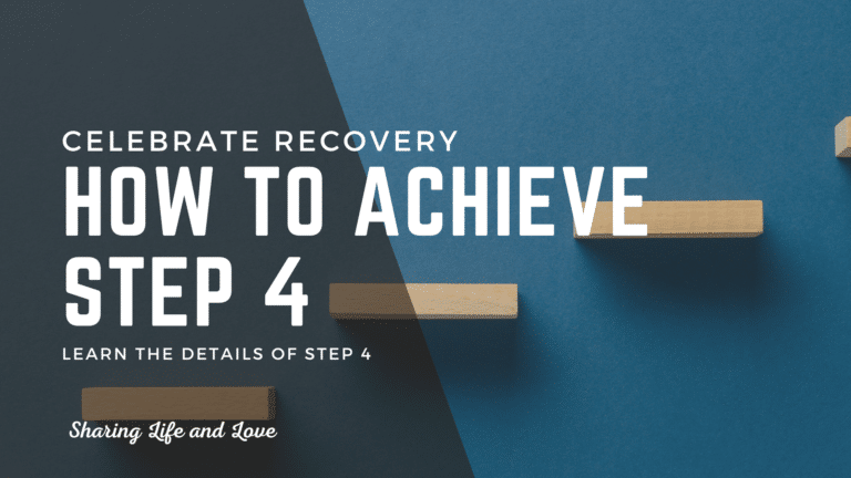 Celebrate Recovery Archives - Sharing Life and Love